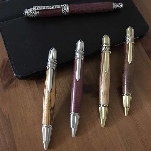Beautifully Crafted Hand turned Exotic Wood Pens by BoardArtistry
