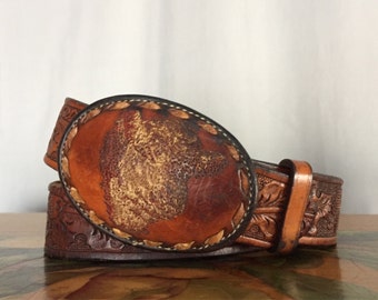 Tony lama belt | Etsy