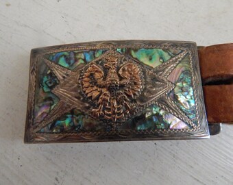 Mexican leather belt | Etsy