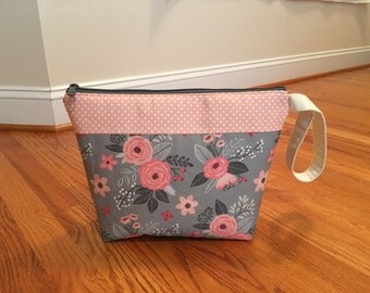 Single Skein Zipped Project Bag by AccidentalBliss on Etsy