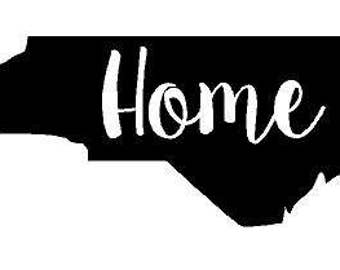 North carolina decal | Etsy