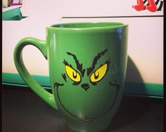 Grinch coffee mug | Etsy