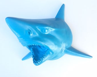 Shark wall mount | Etsy