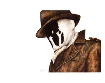 Rorschach mask with REAL moving inkblots