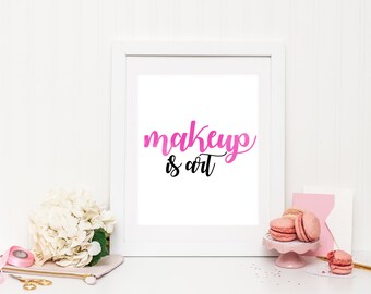 Makeup quotes | Etsy