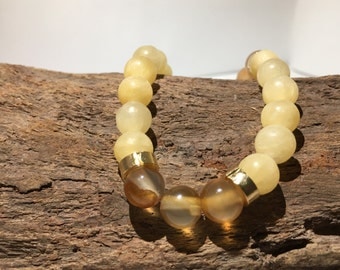 Calcite bracelet | Etsy