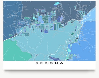 Map of arizona | Etsy