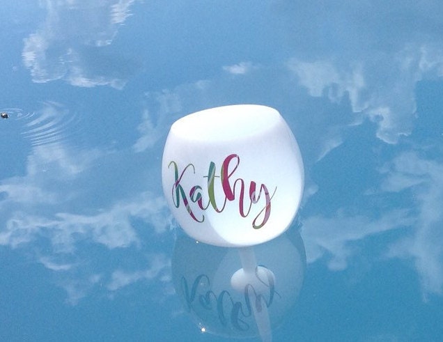 Floating Wine Glass Floating Pool Glass Wine Glass For