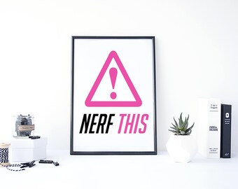 Overwatch nerf this | Etsy