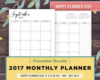 Happy planner insert | Etsy