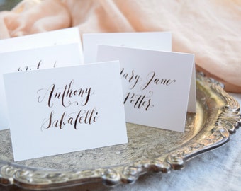 Fancy place cards | Etsy