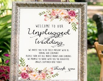 Cell phone sign | Etsy