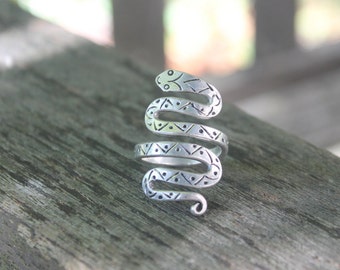 Snake ring | Etsy