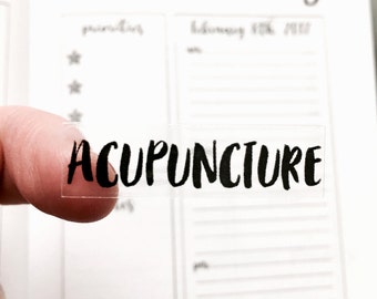 Acupuncture | Etsy