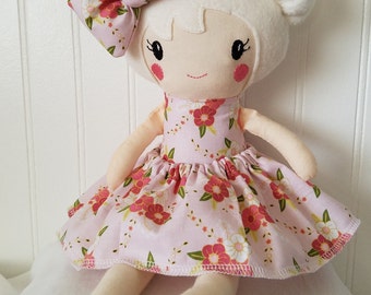 Handmade cloth doll | Etsy