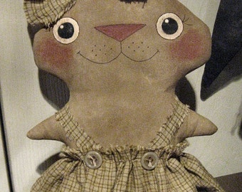 Bebe Bunny EPATTERN primitive country easter by ChestnutJunction