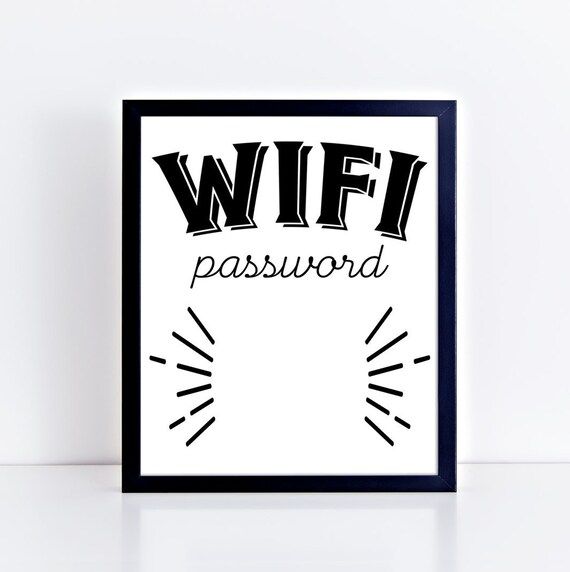 Wifi Password Printable Wifi Password Sign Wifi Password Wifi Password Printable Wifi Password Sign Wifi Password