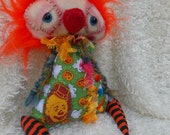 Funky Folk ART by alittlecatty on Etsy