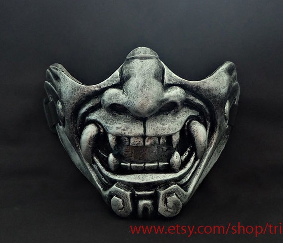 Half cover Knight Samurai Mask Airsoft mask Halloween