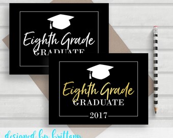 8th grade graduation | Etsy
