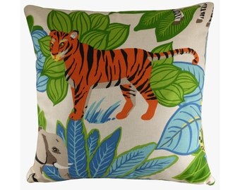 Animal print cushion | Etsy