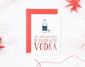 Vodka card | Etsy