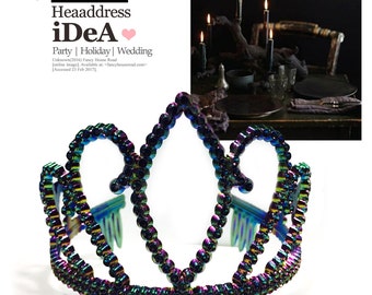 Vampire tiara | Etsy