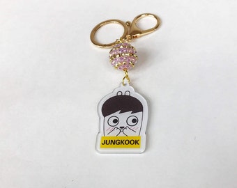 Bts keychain | Etsy