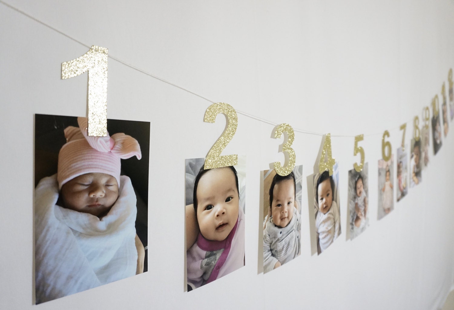 1st Birthday Photo Banner First Birthday Banner Photo 1st Birthday Photo Banner First Birthday Banner Photo