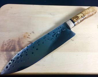 Hand forged knife | Etsy