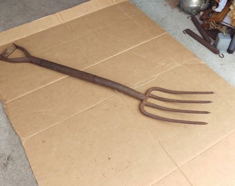 Antique tines fork | Etsy
