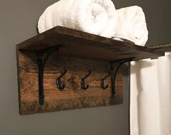 Shelf with rod | Etsy