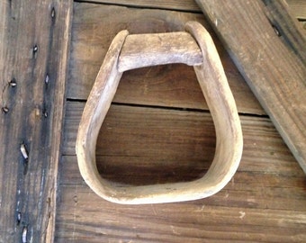 Wood stirrups | Etsy