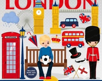 London clipart | Etsy
