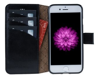 Iphone 7 wallet case | Etsy