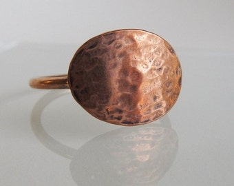 Unique women copper rings related items | Etsy