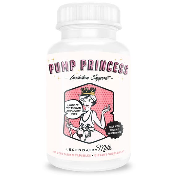 Pump Princess Organic Lactation Herbal Supplement