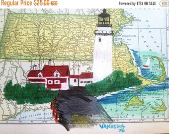 Cape cod drawing | Etsy