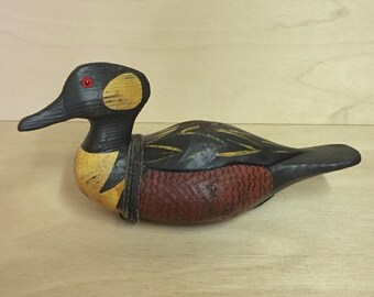 Wood duck decoy | Etsy
