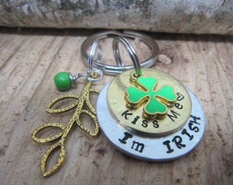 Soul Sisters key chain hand stamped key chain Soul Sisters