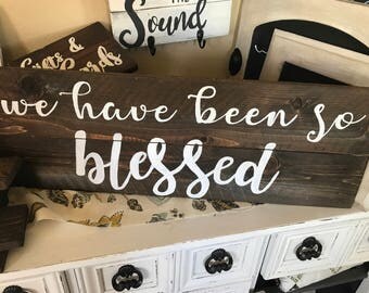 We are so blessed | Etsy