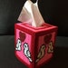 Coke Coca-Cola Plastic Canvas Tissue Box by LorasPlasticCanvas