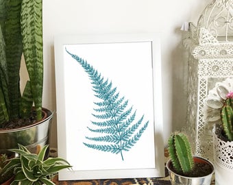 Fern print | Etsy