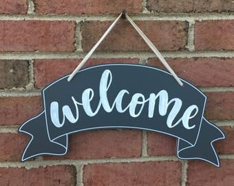 Welcome chalkboard | Etsy