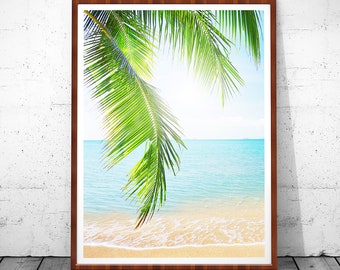 Palm tree wall decor | Etsy