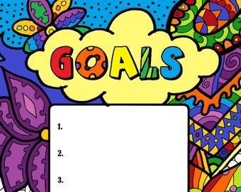 Positive coloring | Etsy