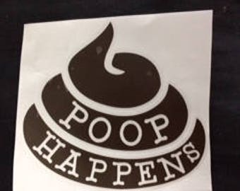 Poop emoji sticker | Etsy