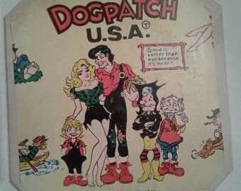 Dogpatch USA vintage bumper sticker harrison Arkansas Ozark