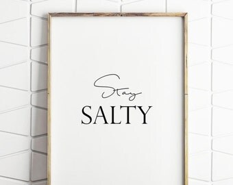 Stay salty | Etsy
