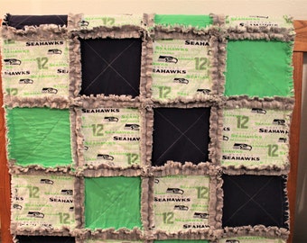 Seahawks quilt | Etsy